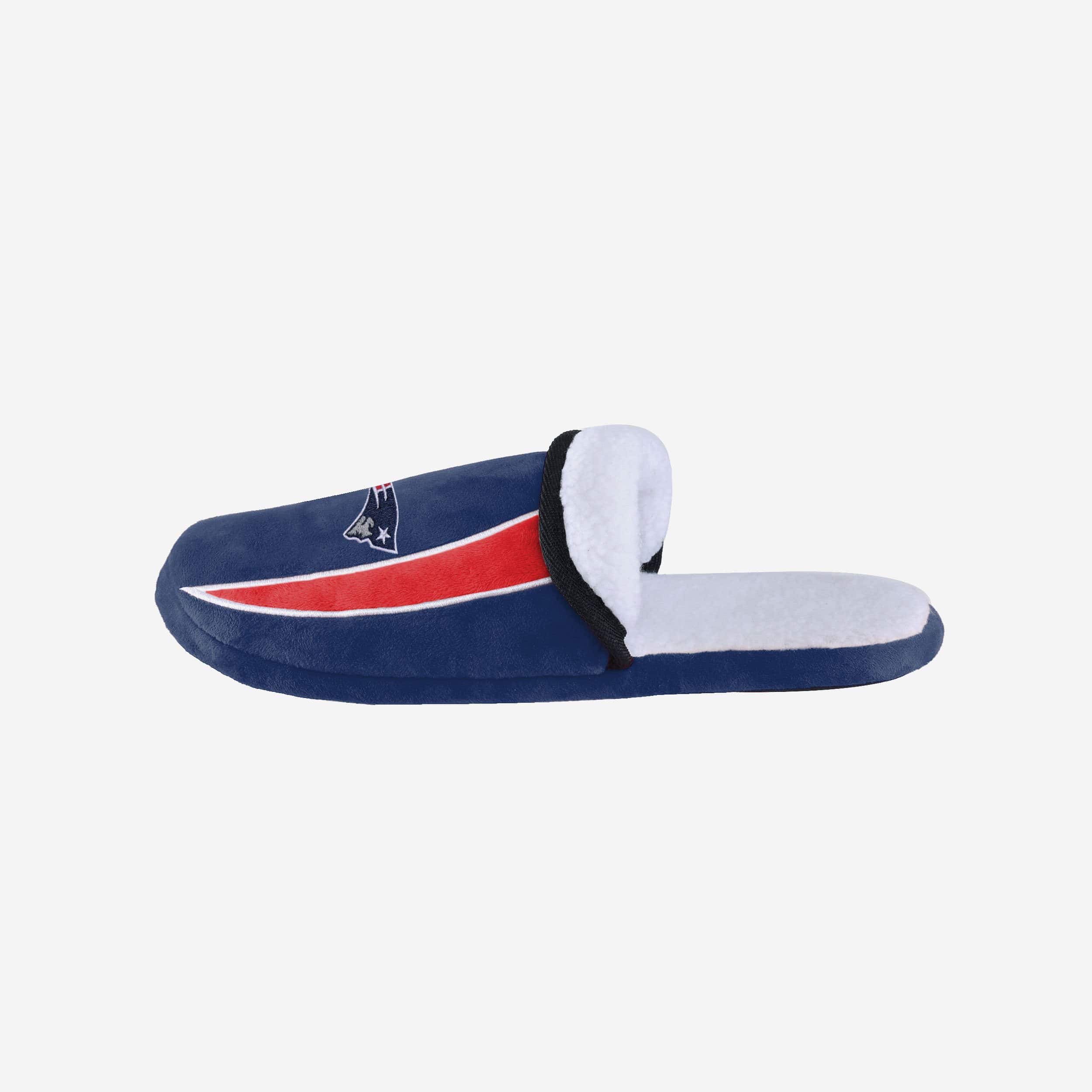 New England Patriots Sherpa Slide Slipper - FOCO