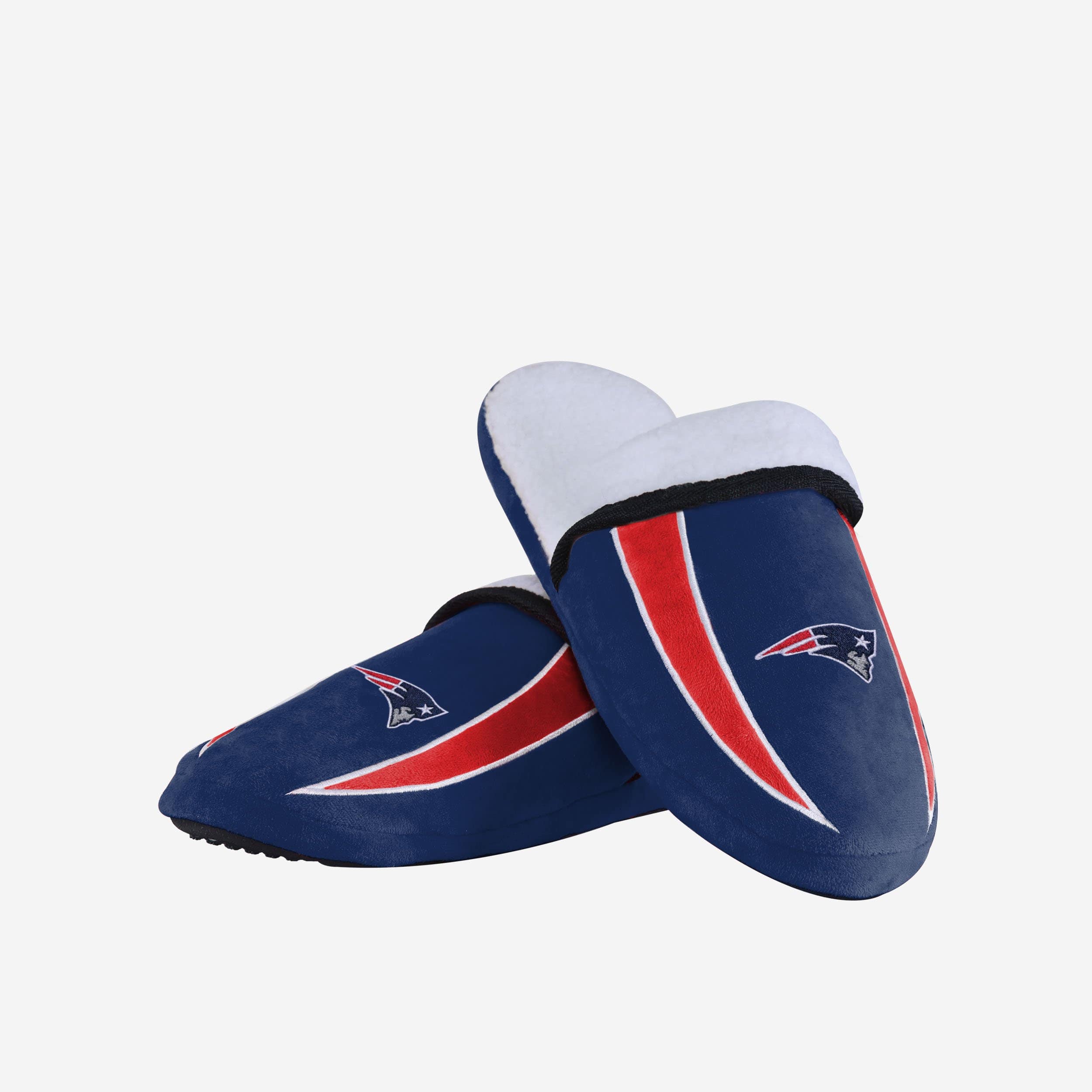 New England Patriots Sherpa Slide Slipper - FOCO